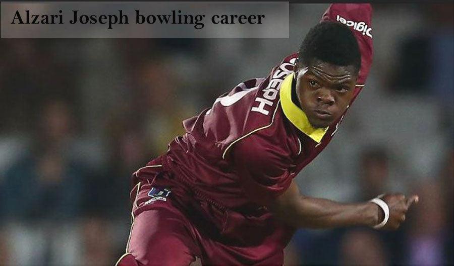 Alzarri Joseph family, wiki, fastest ball, salary, wife, age, bowling ...