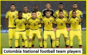 Colombia National Football team roster, players, fixtures, & jersey